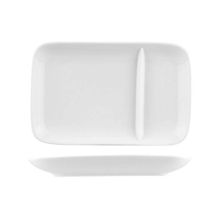 Classicware Divided Rectangular Plate – Long Fine