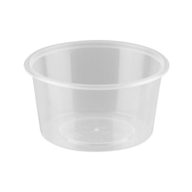 Large Round Clear Containers – Long Fine