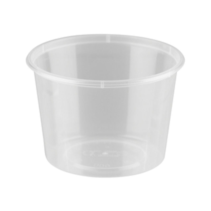 Large Round Clear Containers – Long Fine